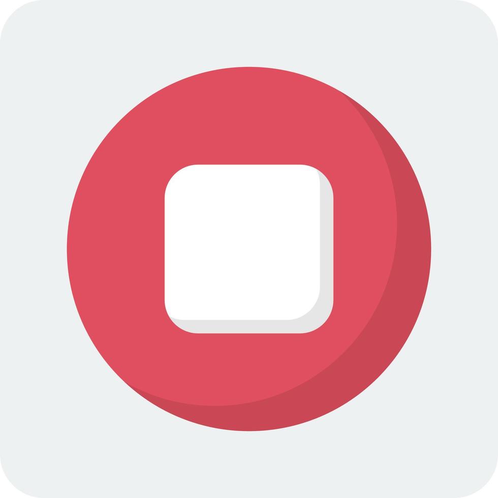 Stop button Vector Icon 21041229 Vector Art at Vecteezy Stop button Vector Icon 21041229 Vector Art at Vecteezy