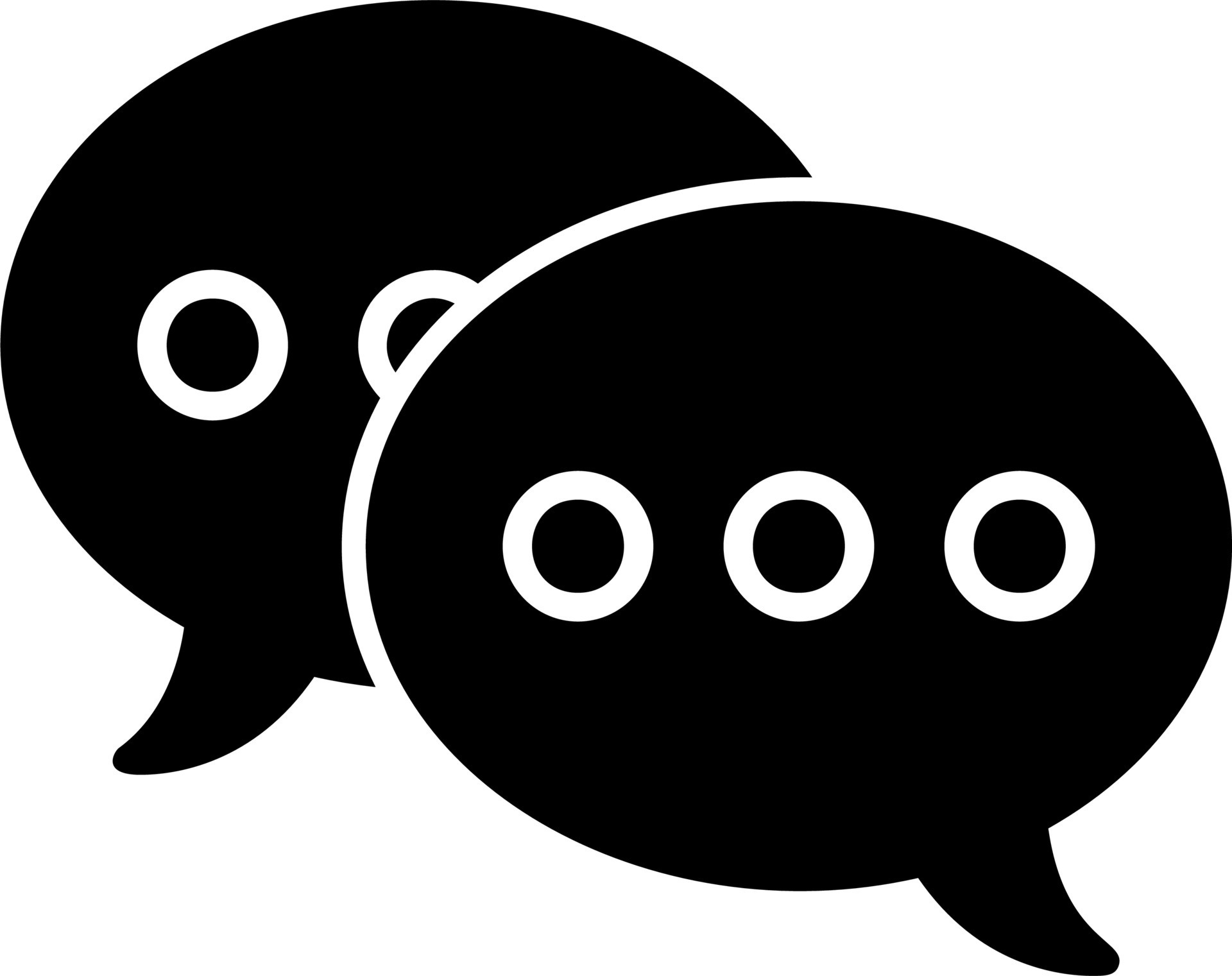 Chat Bubble Vector Icon 21046682 Vector Art At Vecteezy