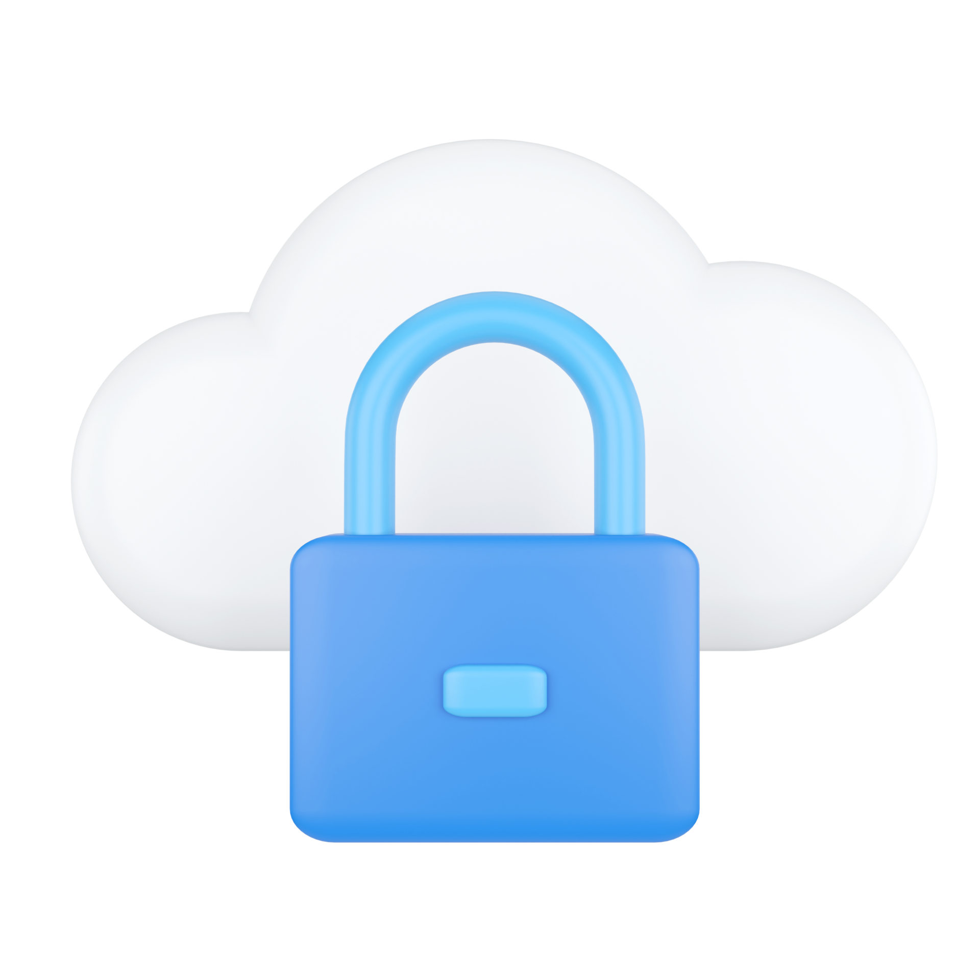 Security Cloud Computing Concept 3d Rendering 21048170 Png 4805
