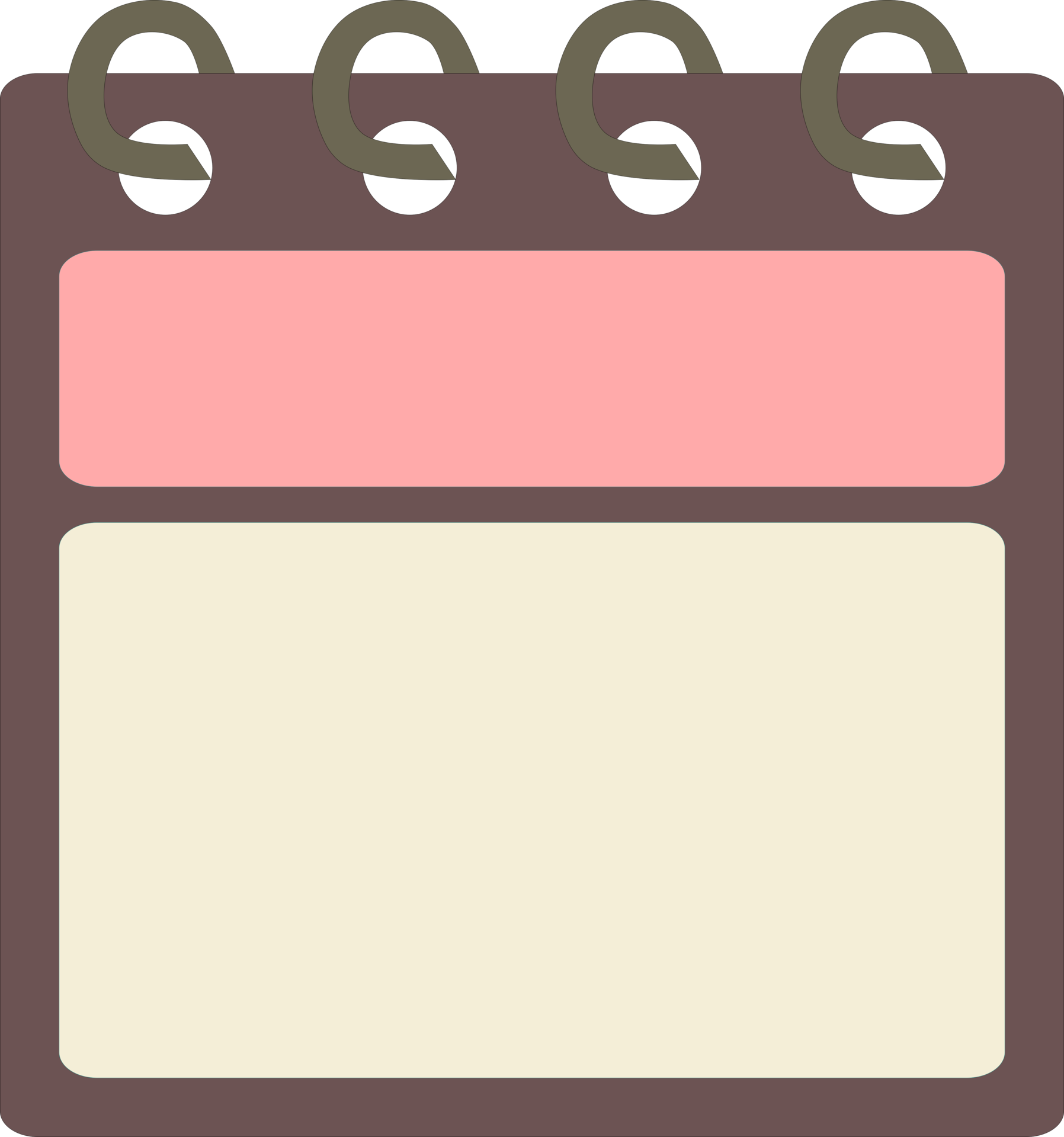 Flat icon calendar month. PNG illustration. color banner. Blank date ...