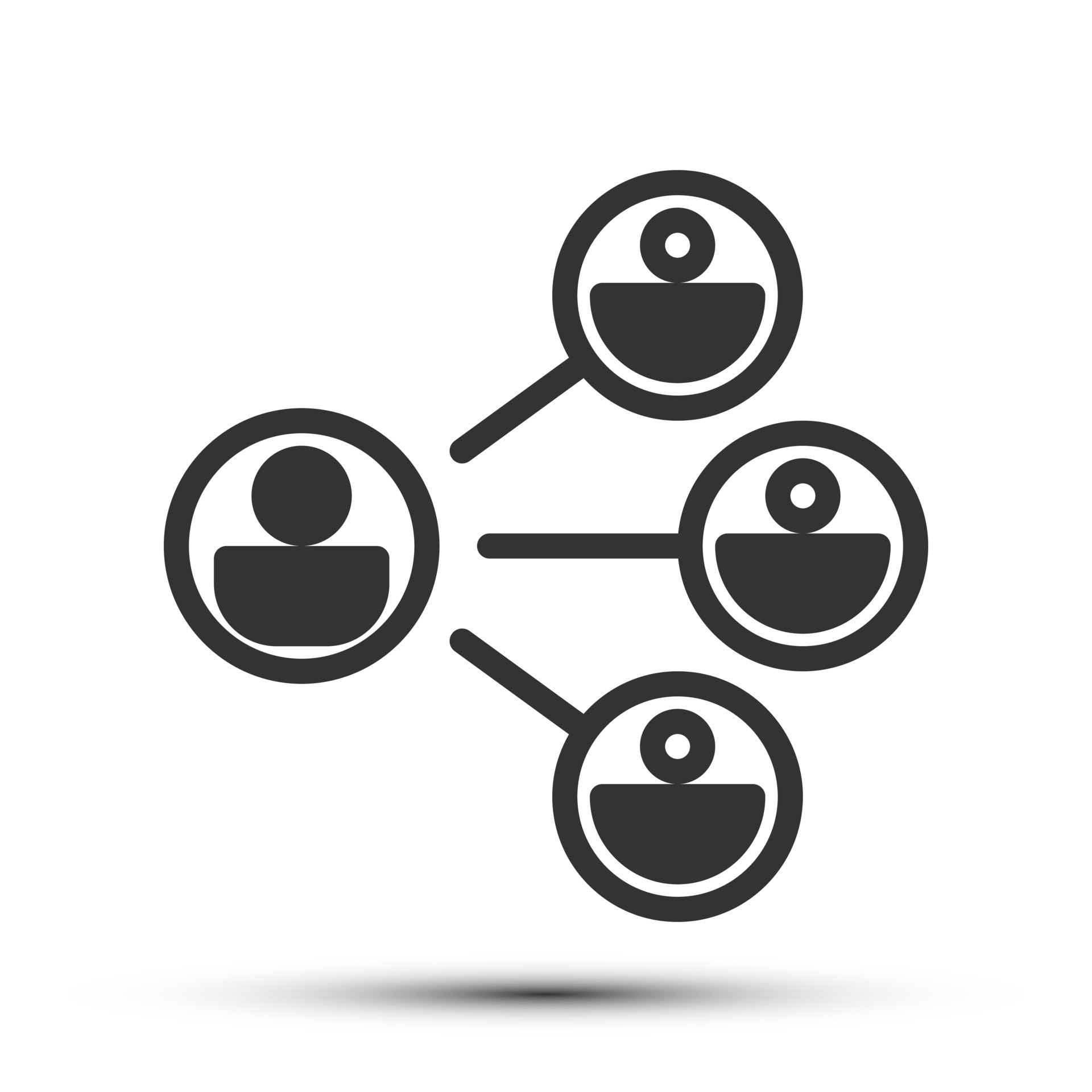 Simple condination solid icon, communication and discussing related ...