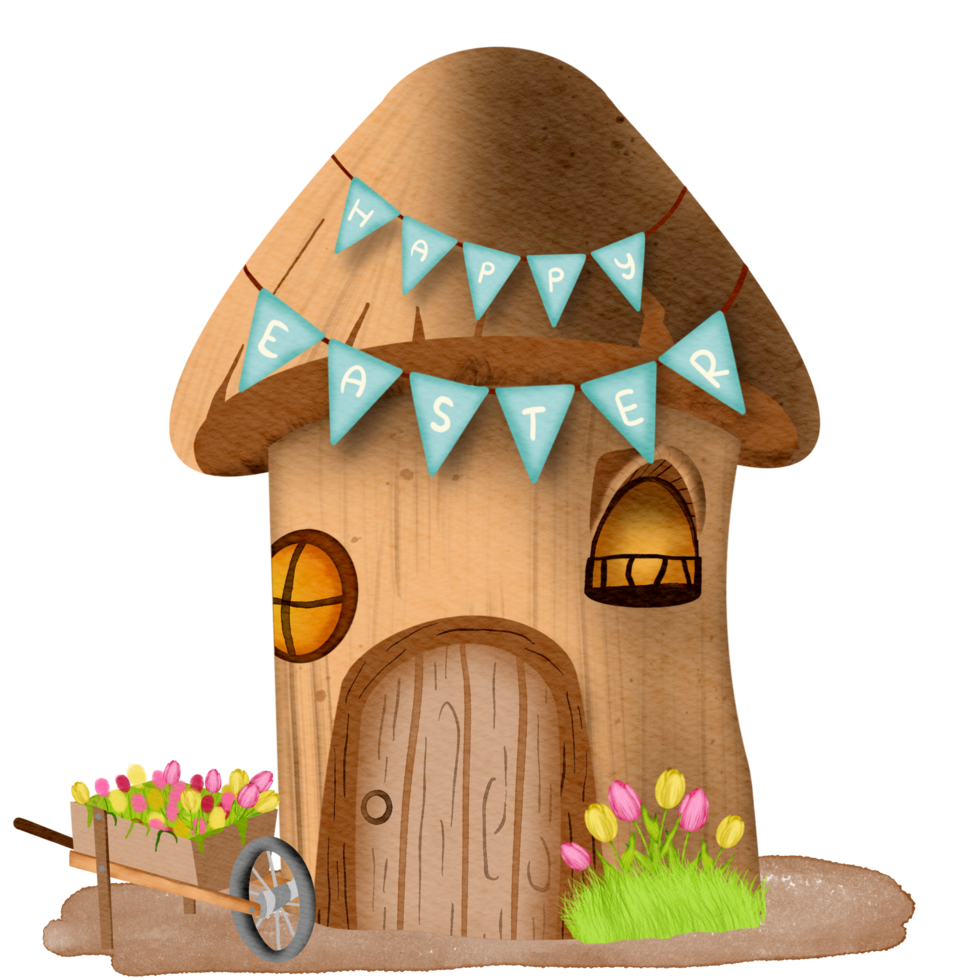 Easter Element Png Happy Easter Watercolor Clipart 21054484 Png