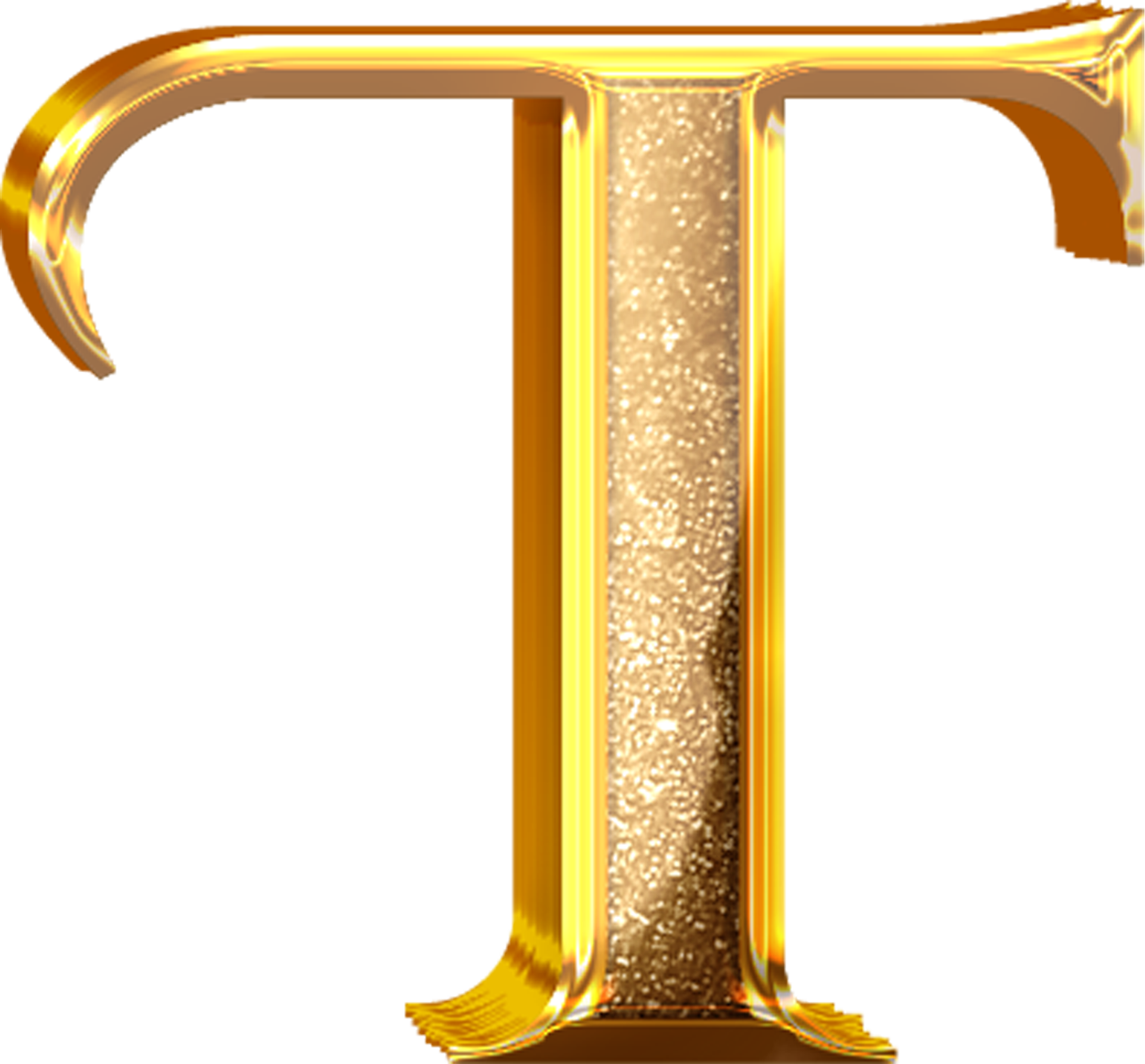 3D Gold Effect Letter T 21054622 PNG 3D Gold Effect Letter T 21054622 PNG
