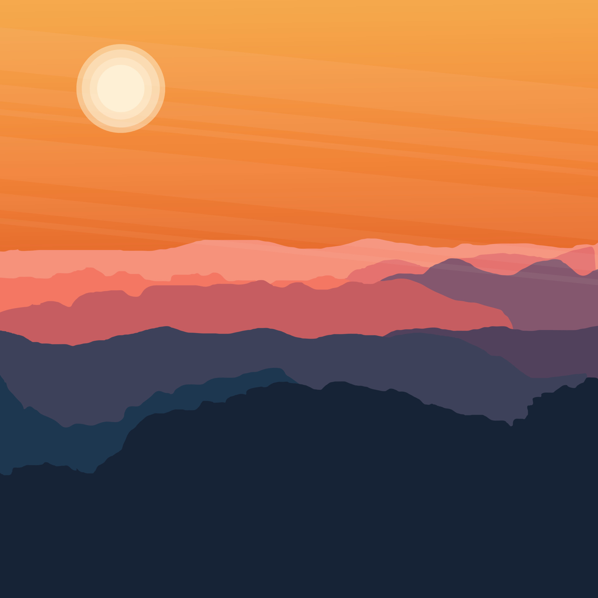 summer Sunset vector background illustration 21055087 Vector Art at ... summer Sunset vector background illustration 21055087 Vector Art at ...
