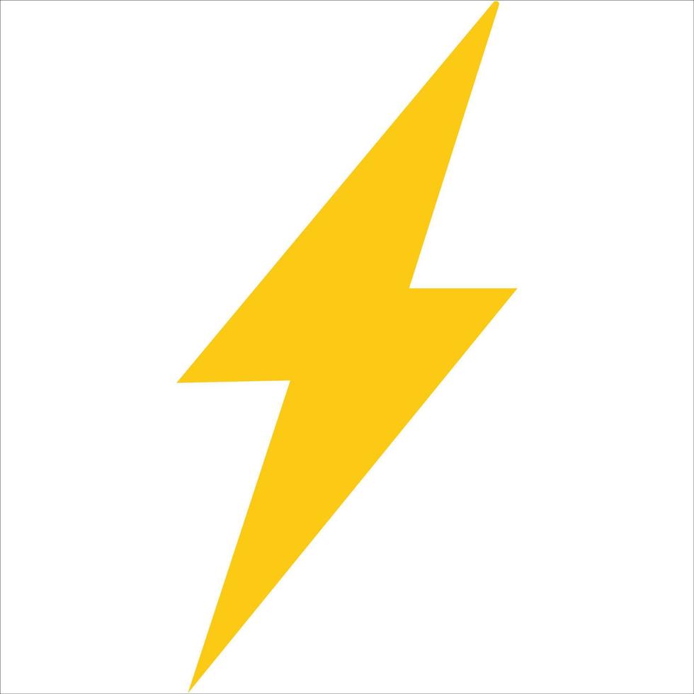 Lightning bolt vector icon 21058698 Vector Art at Vecteezy Lightning bolt vector icon 21058698 Vector Art at Vecteezy