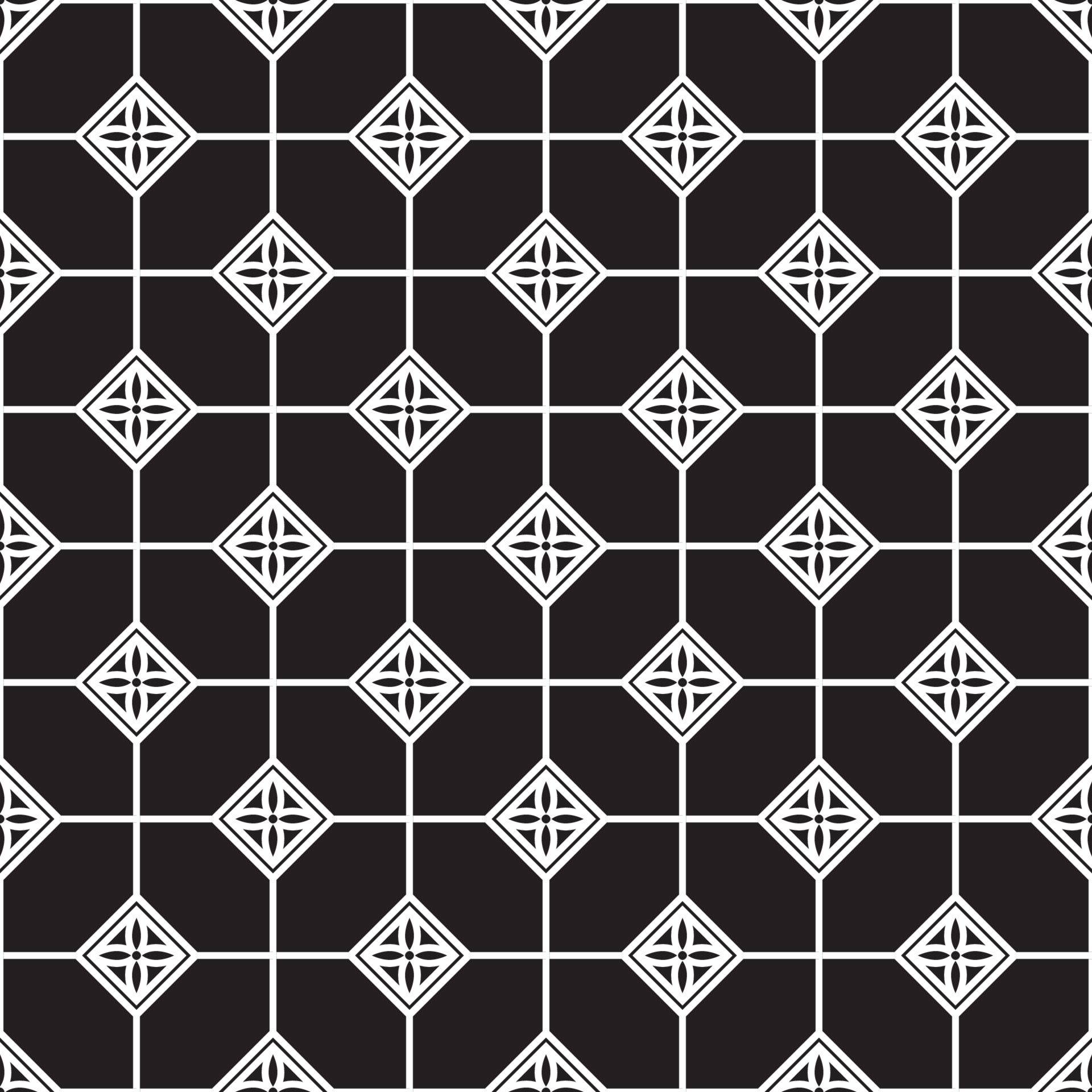 Seamless Geometric Tile Pattern 21059106 Vector Art At Vecteezy
