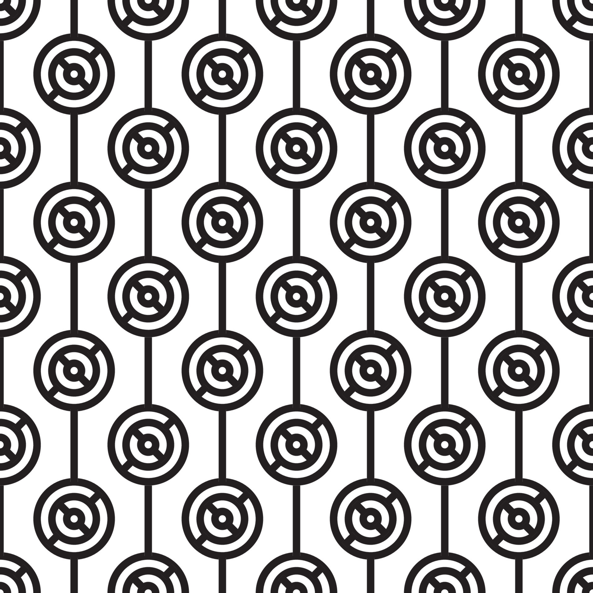 Seamless Abstract Circle Pattern 21059154 Vector Art At Vecteezy