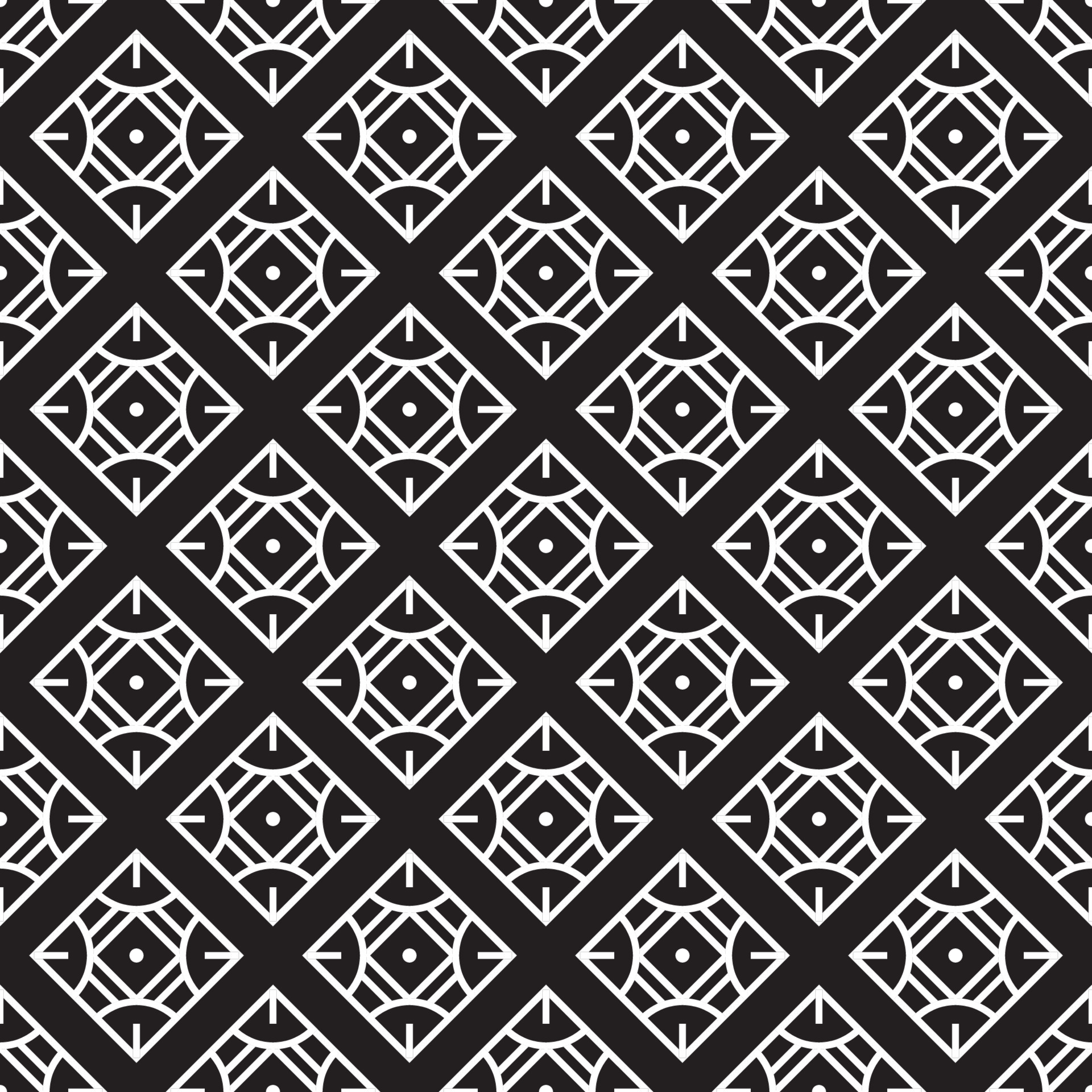 Seamless Geometric Tile Pattern 21059161 Vector Art At Vecteezy
