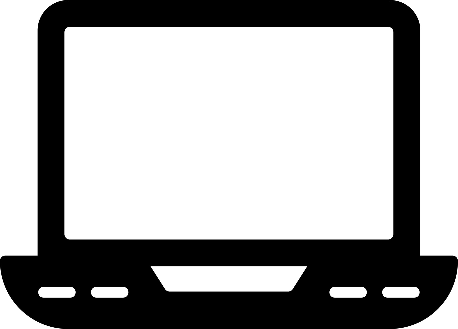 Laptop Vector Icon 21062525 Vector Art at Vecteezy