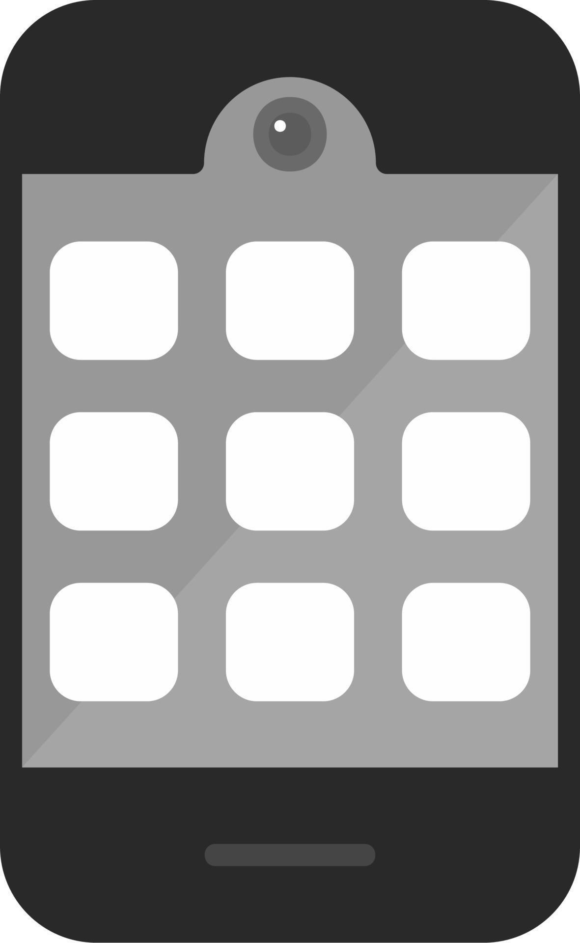 Mobile App Vector Icon 21062706 Vector Art At Vecteezy