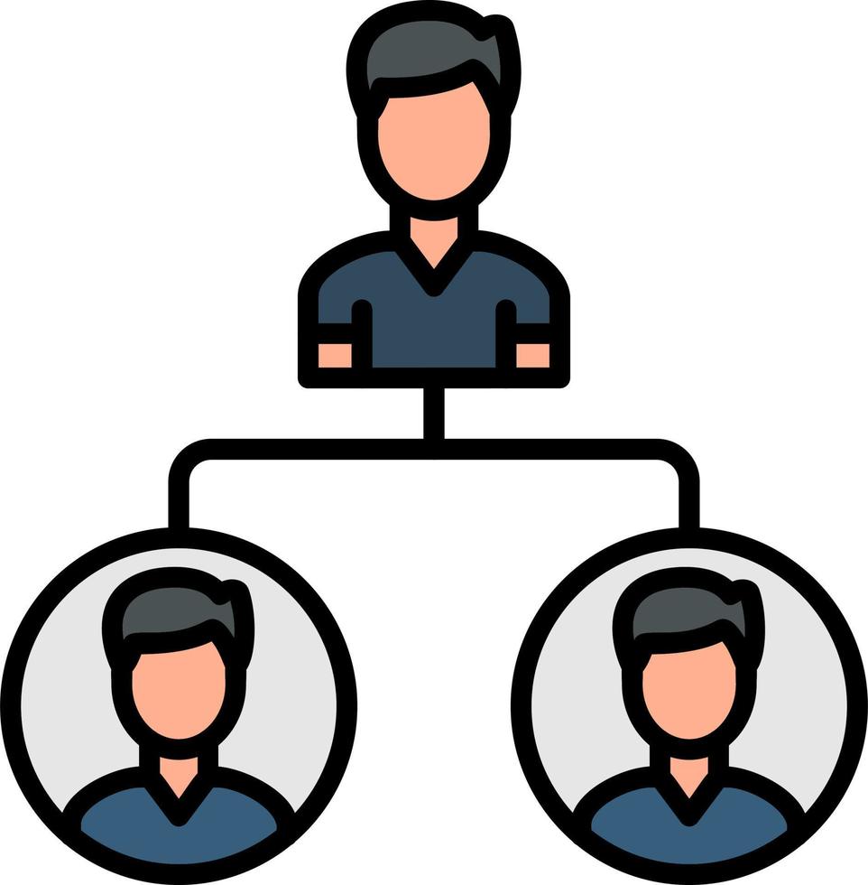 icono de vector de organigrama 21065694 Vector en Vecteezy