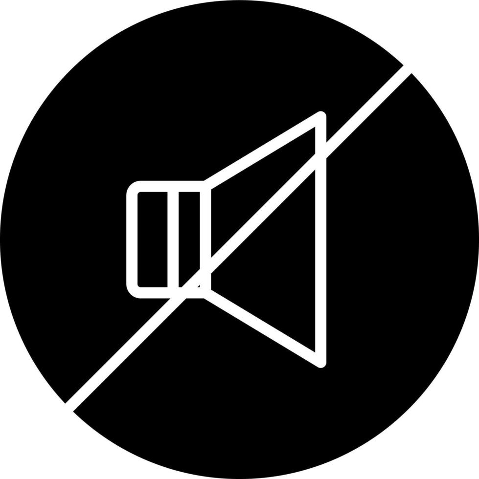 No Sound Vector Icon 21066481 Vector Art at Vecteezy