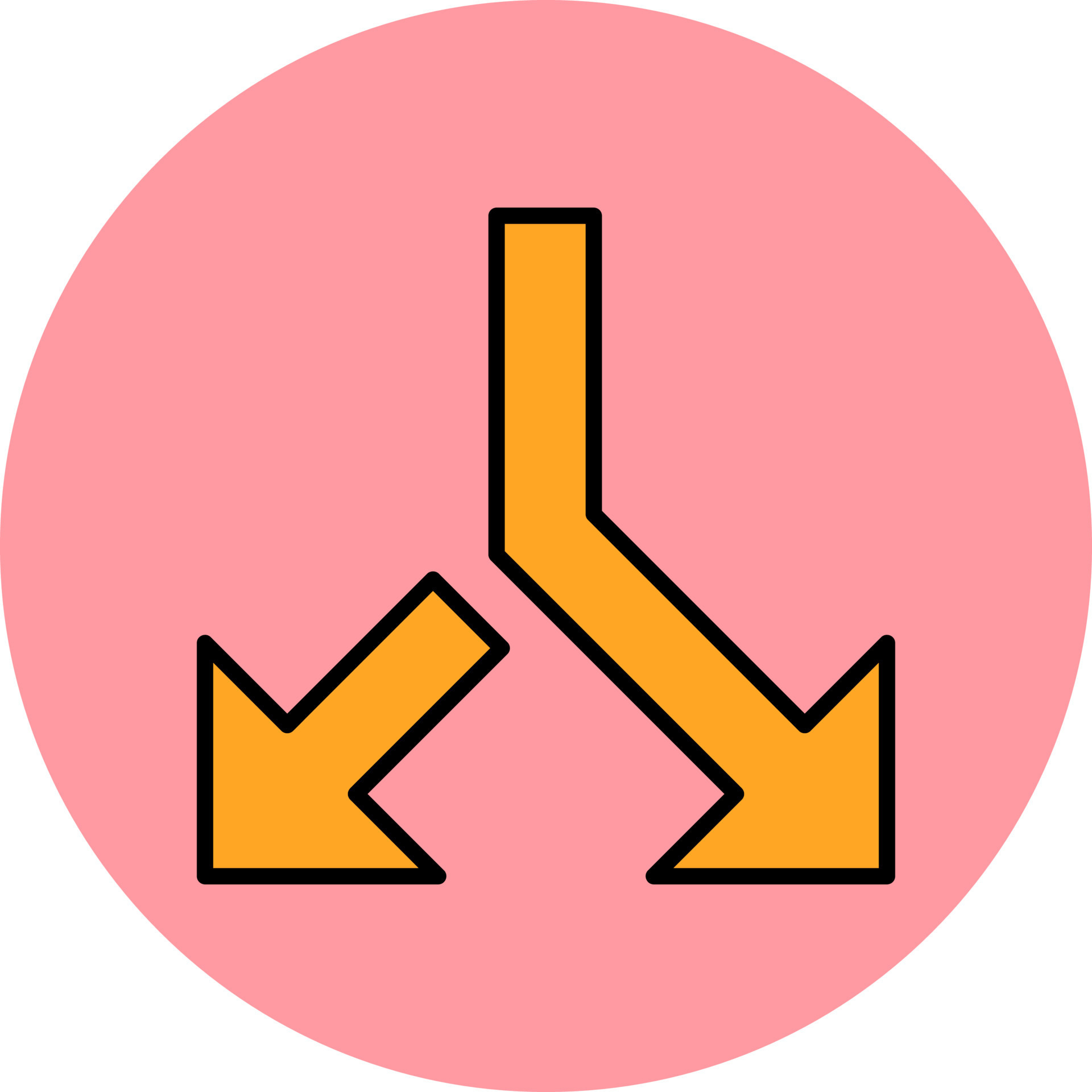 Split Vector Icon 21067013 Vector Art at Vecteezy