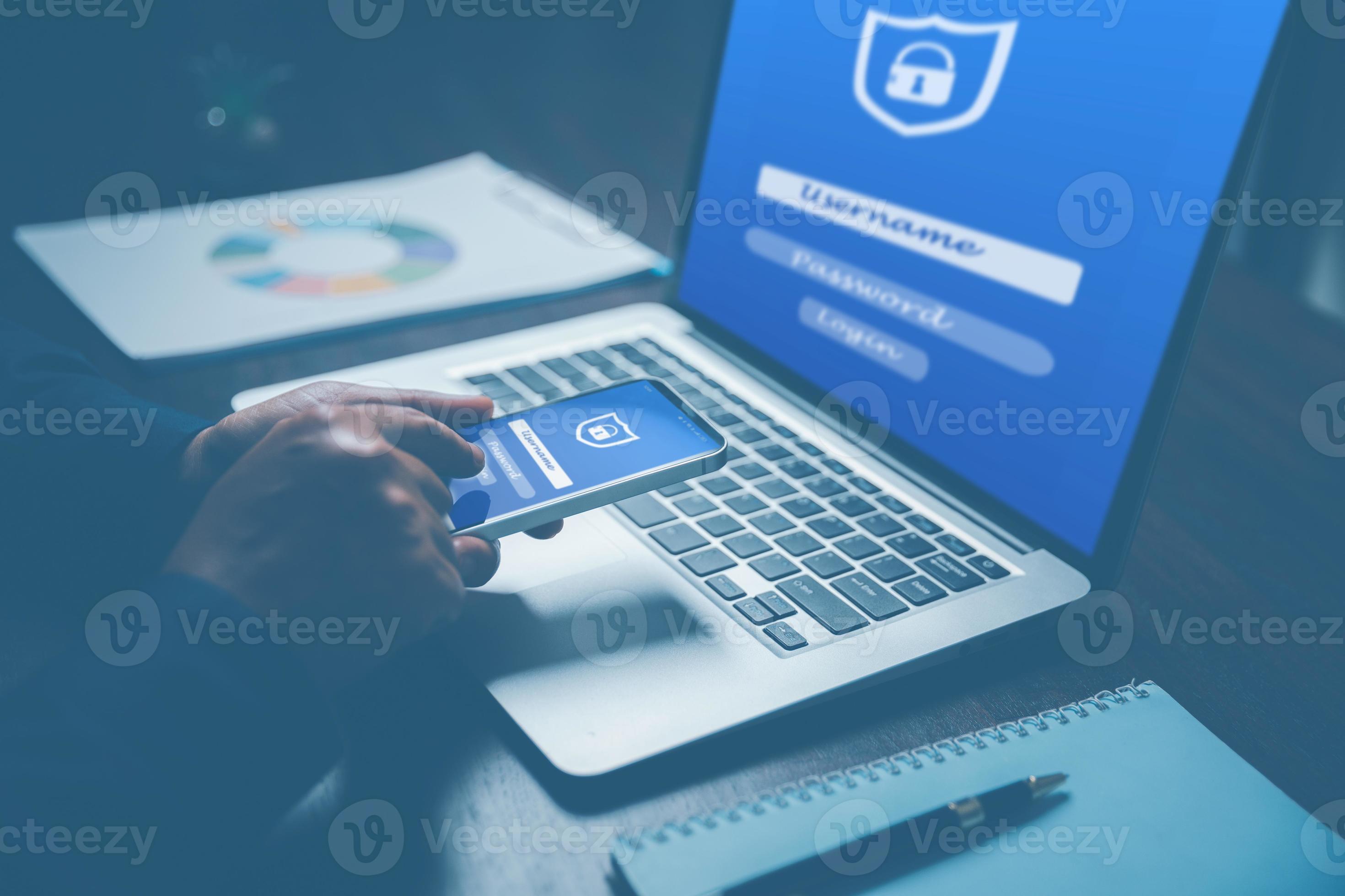 Cybersecurity And Privacy Concepts To Protect Data Lock Icon And