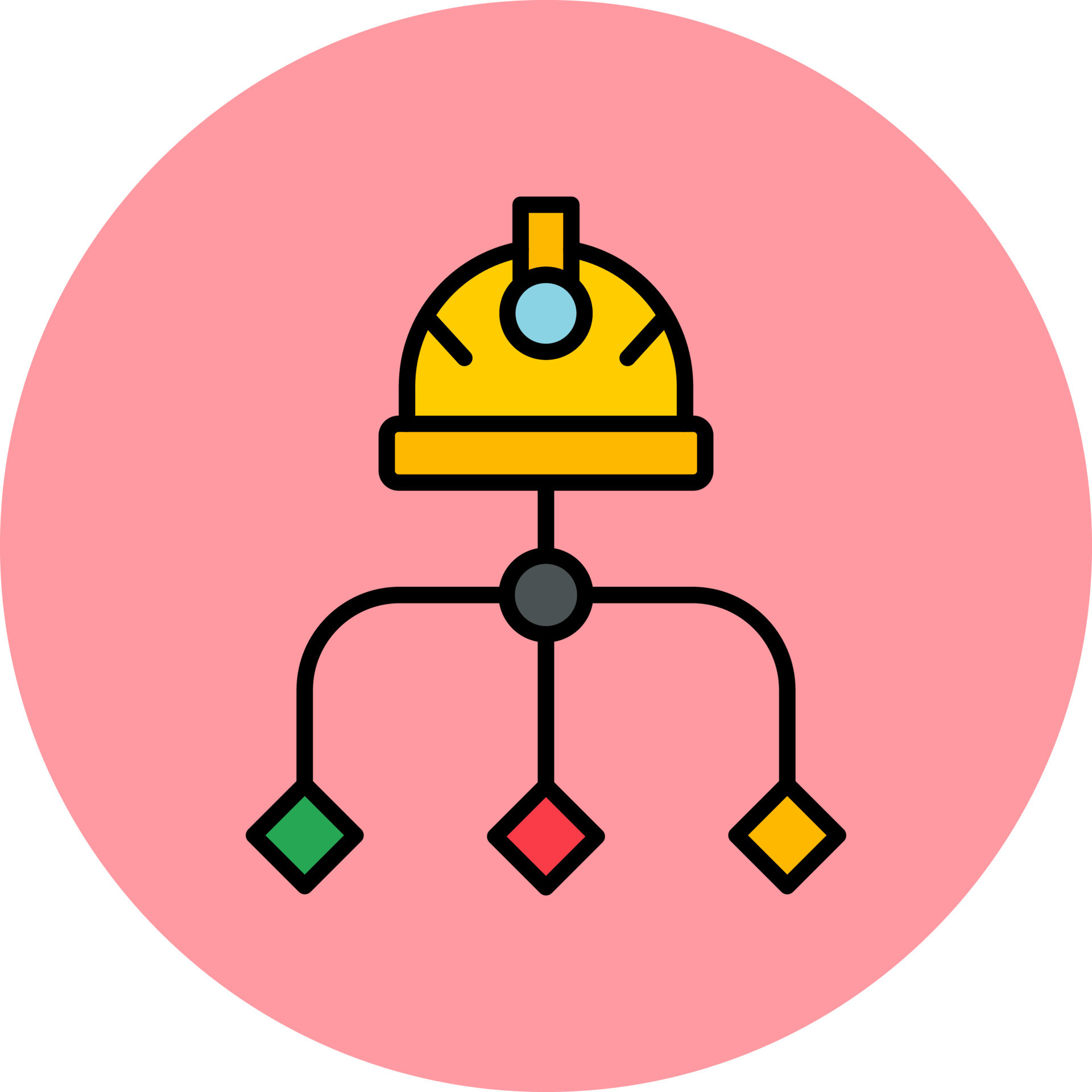 Work Flow Vector Icon 21067391 Vector Art at Vecteezy