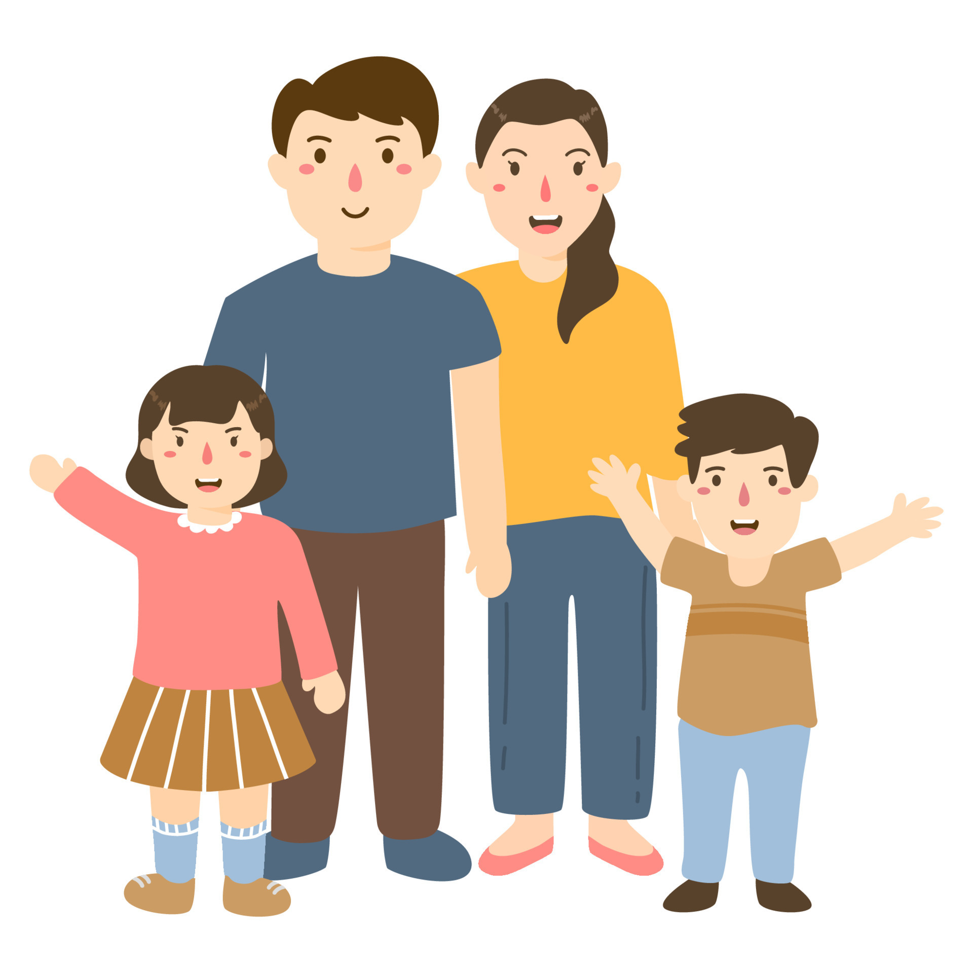 international day of families concept illustration 21069800 Vector Art ...