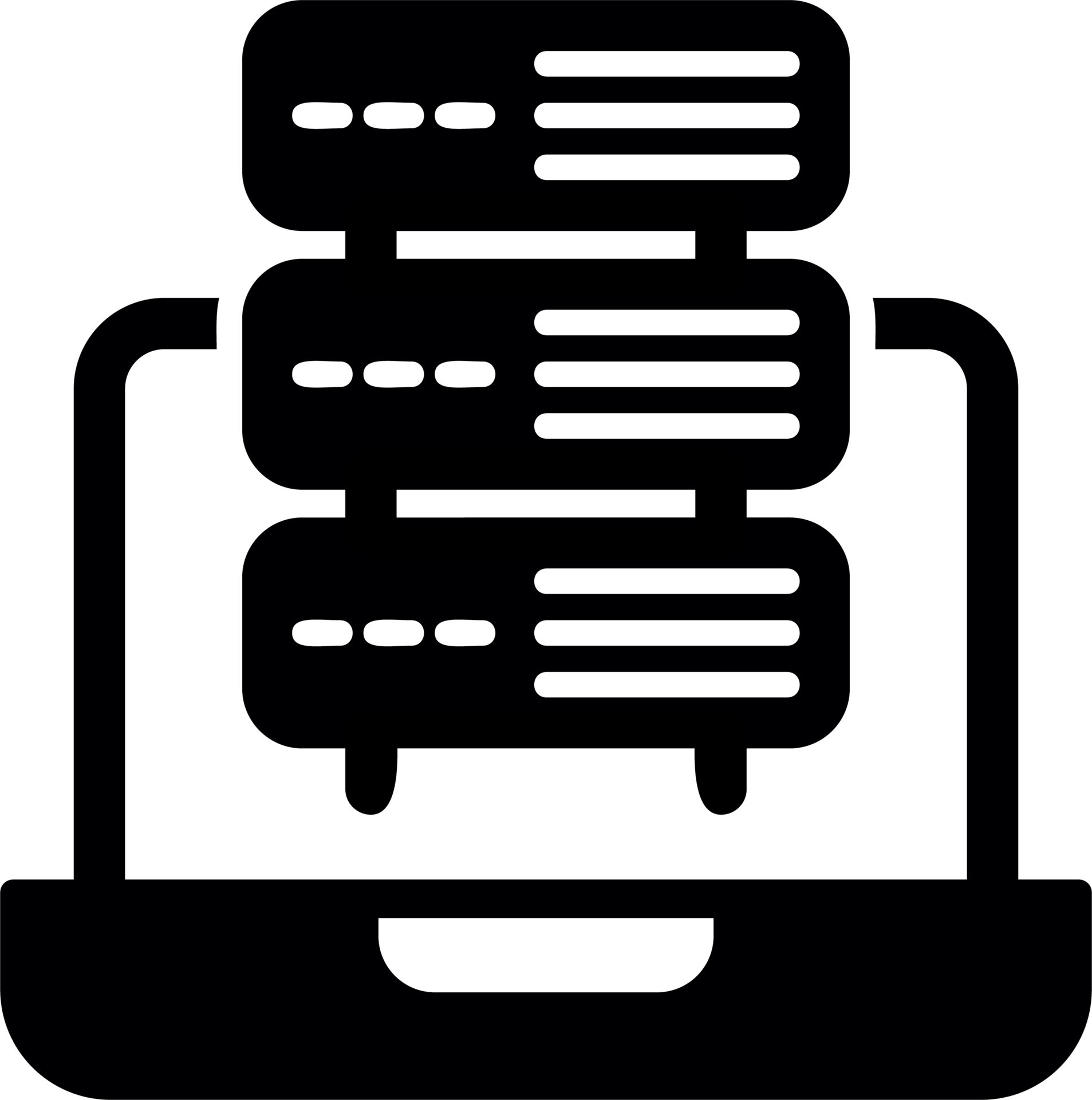 Server Vector Icon 21072650 Vector Art At Vecteezy