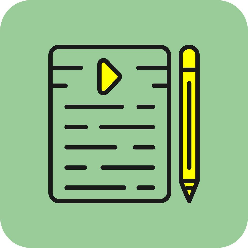 Script Writing Vector Icon Design 21073431 Vector Art at Vecteezy Script Writing Vector Icon Design 21073431 Vector Art at Vecteezy