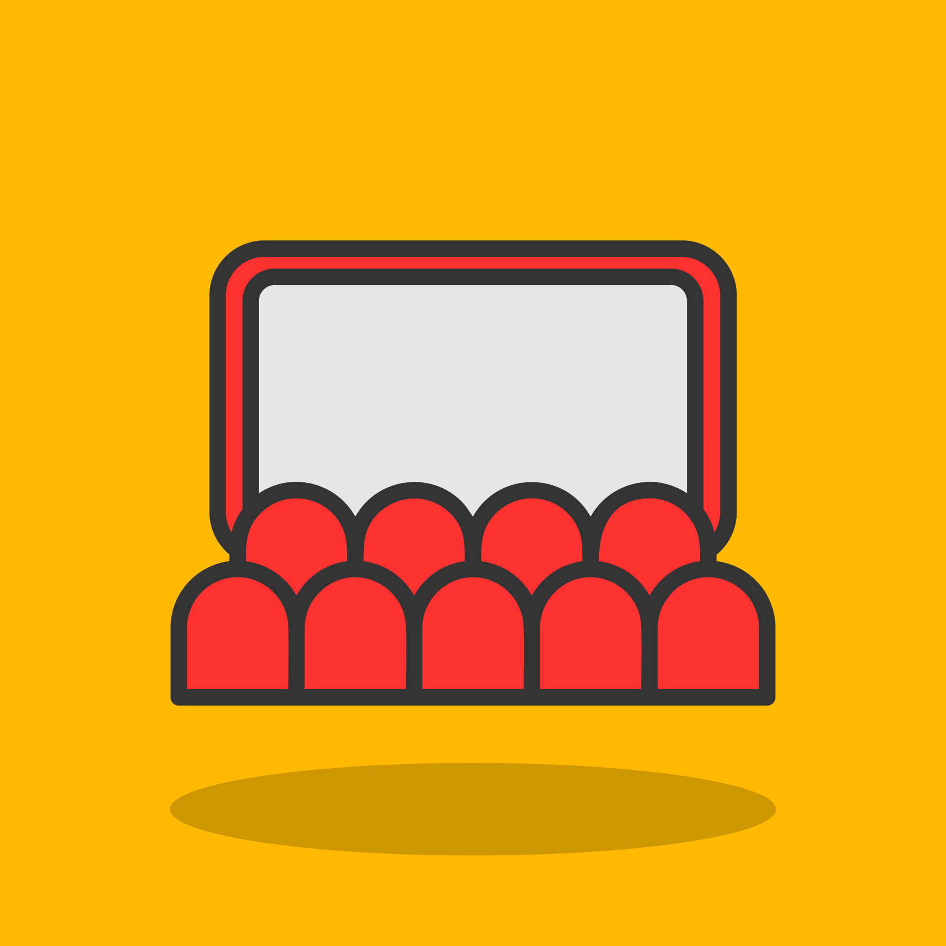 Auditorium Vector Icon Design 21074393 Vector Art at Vecteezy Auditorium Vector Icon Design 21074393 Vector Art at Vecteezy