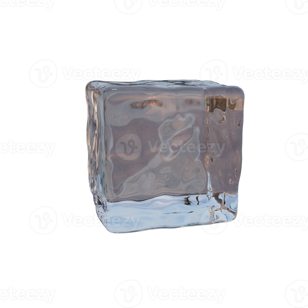 Realistic Ice cube. 21079103 PNG