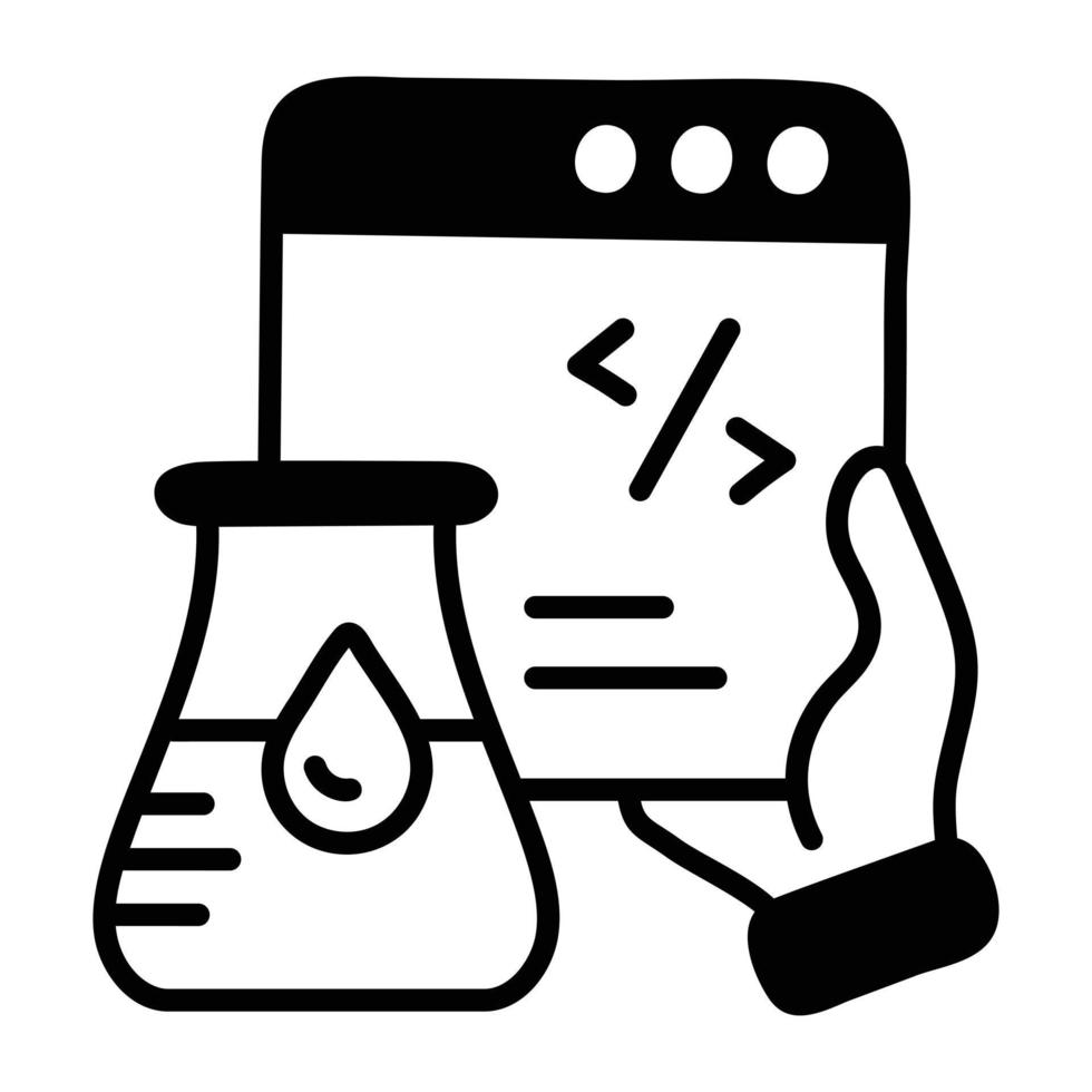 Trendy Code Testing 21079506 Vector Art at Vecteezy