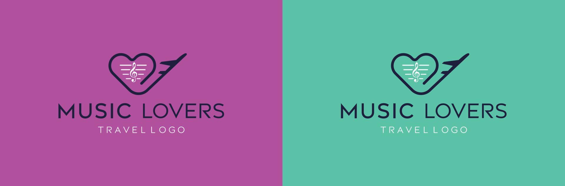 MUSIC LOVERS TRAVEL LOGO, Sound Wave with Love Logo Design, Wave Music ... MUSIC LOVERS TRAVEL LOGO, Sound Wave with Love Logo Design, Wave Music ...