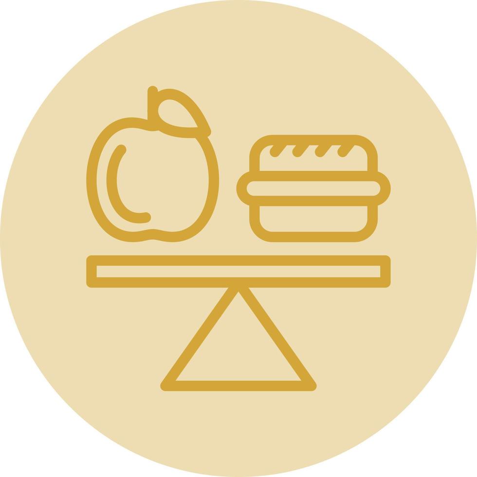 Balanced Diet Vector Icon Design 21084219 Vector Art at Vecteezy