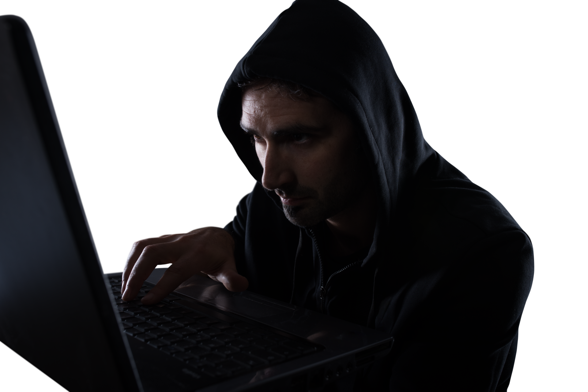 Hidden Hacker Works In The Dark To Steal Data Online 21084742 Png