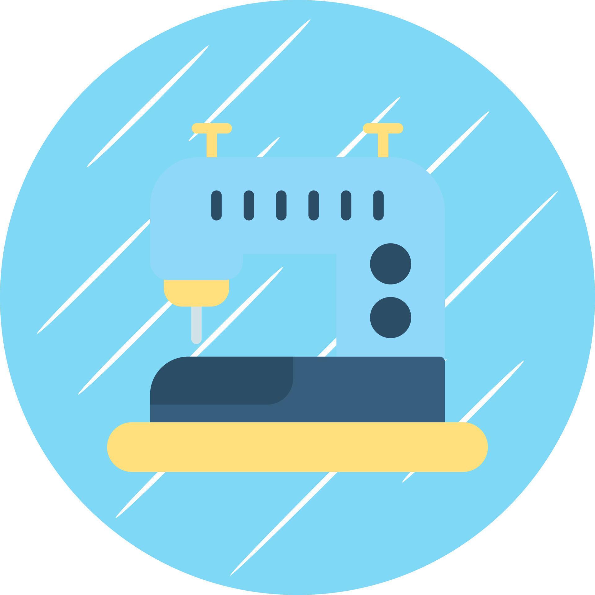 Sewing Machine Vector Icon Design 21085438 Vector Art At Vecteezy