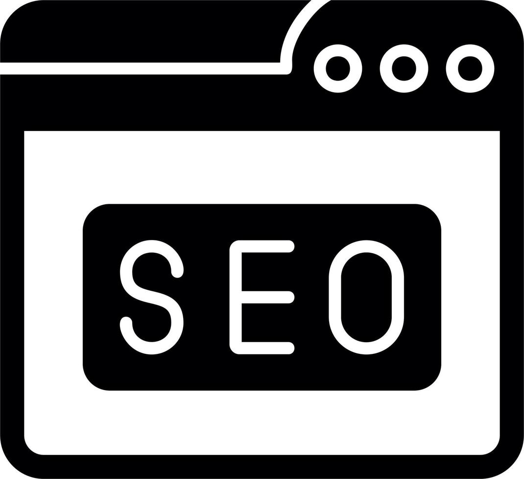 web seo vector icono 21087504 Vector en Vecteezy