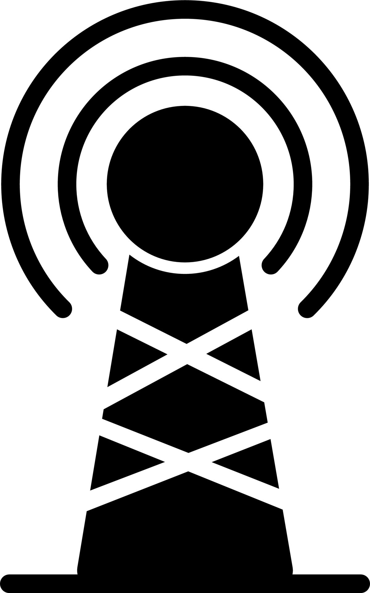 Antenna Vector Icon 21091238 Vector Art At Vecteezy