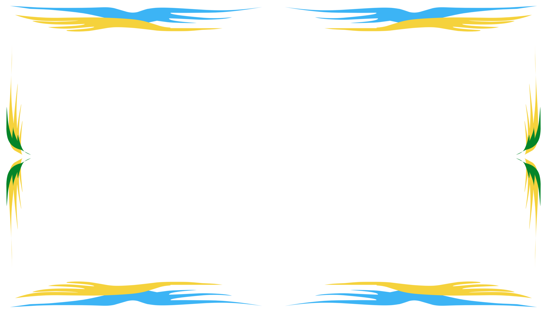 Abstract background with texture frame border with green, blue, yellow ... Abstract background with texture frame border with green, blue, yellow ...
