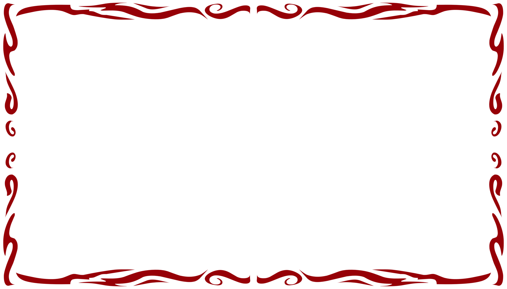 Red Frame Border Abstract Illustration Background 21095511 Png