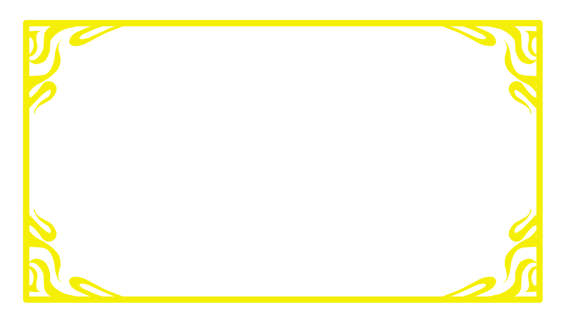 Yellow Border Frame Transparent Background Png Mart - NBKomputer Yellow Border Frame Transparent Background Png Mart - NBKomputer