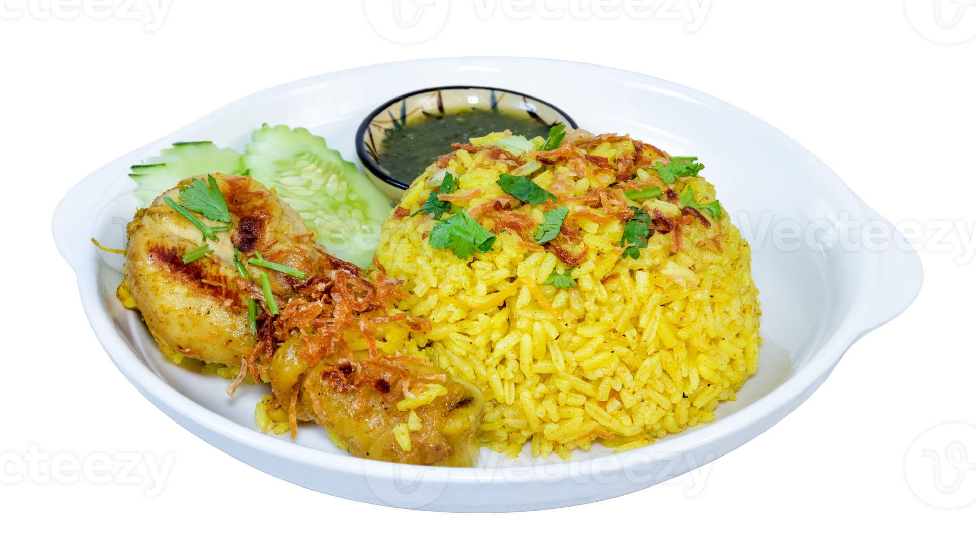 Chicken Biryani isolated 21096144 PNG