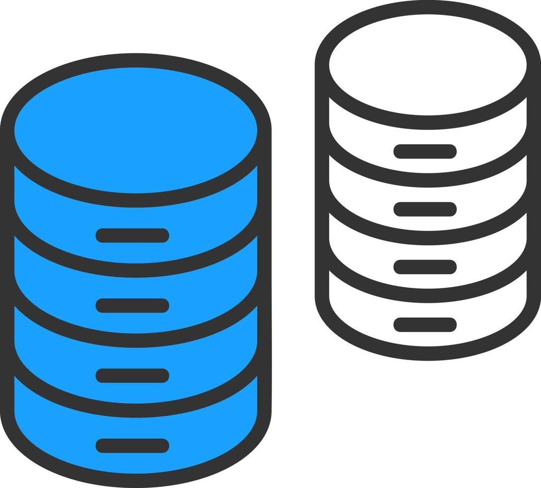 Database Vector Icon Design 21097877 Vector Art at Vecteezy