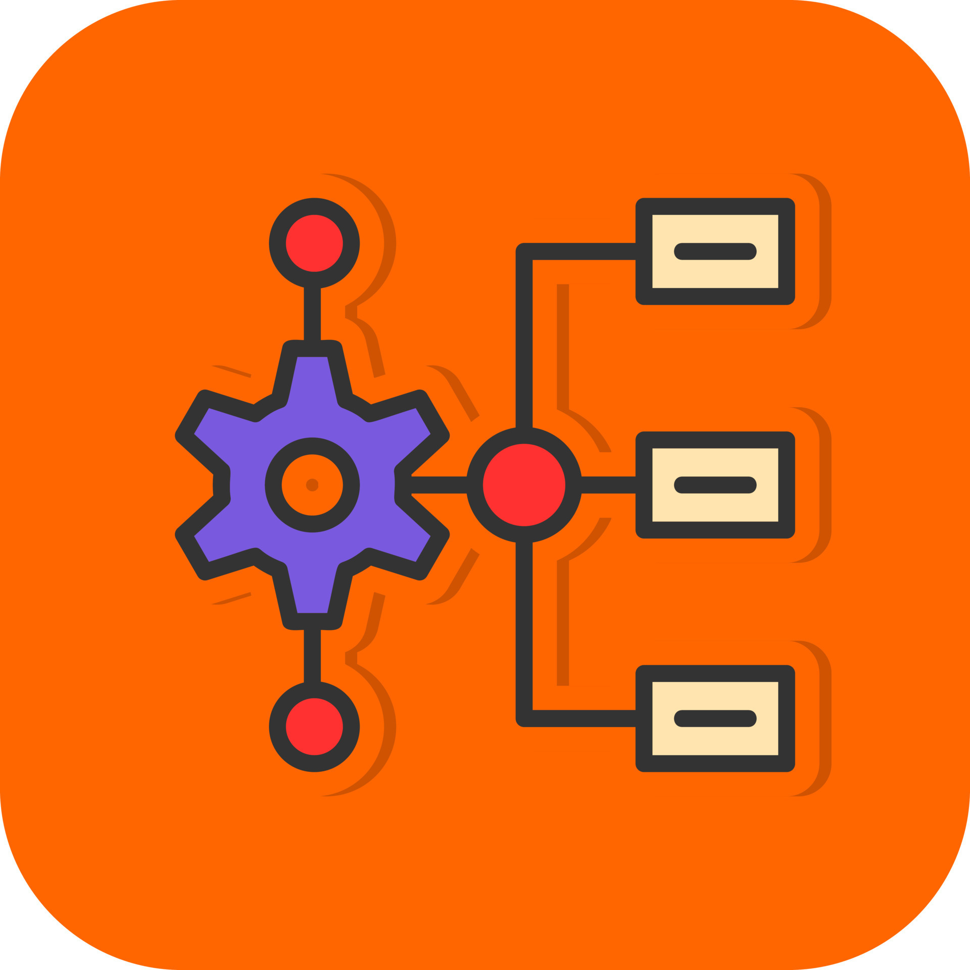 Workflow Vector Icon Design 21099789 Vector Art at Vecteezy