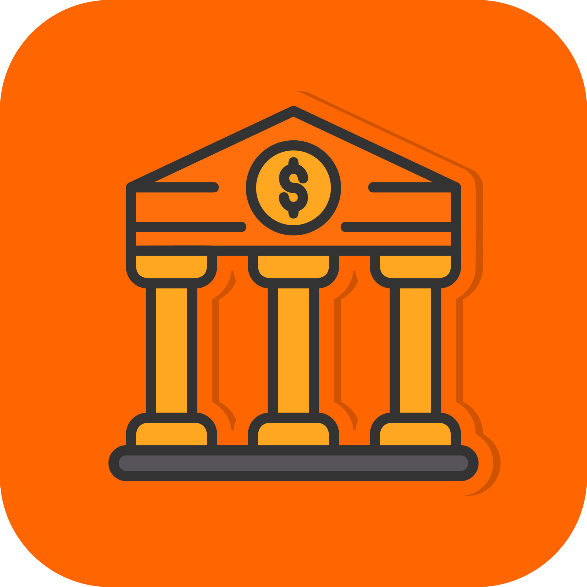 Court House Vector Icon Design 21099921 Vector Art At Vecteezy