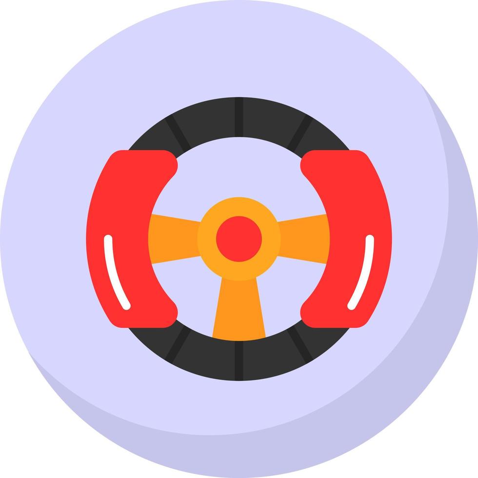 Steering Wheel Vector Icon Design 21105685 Vector Art at Vecteezy