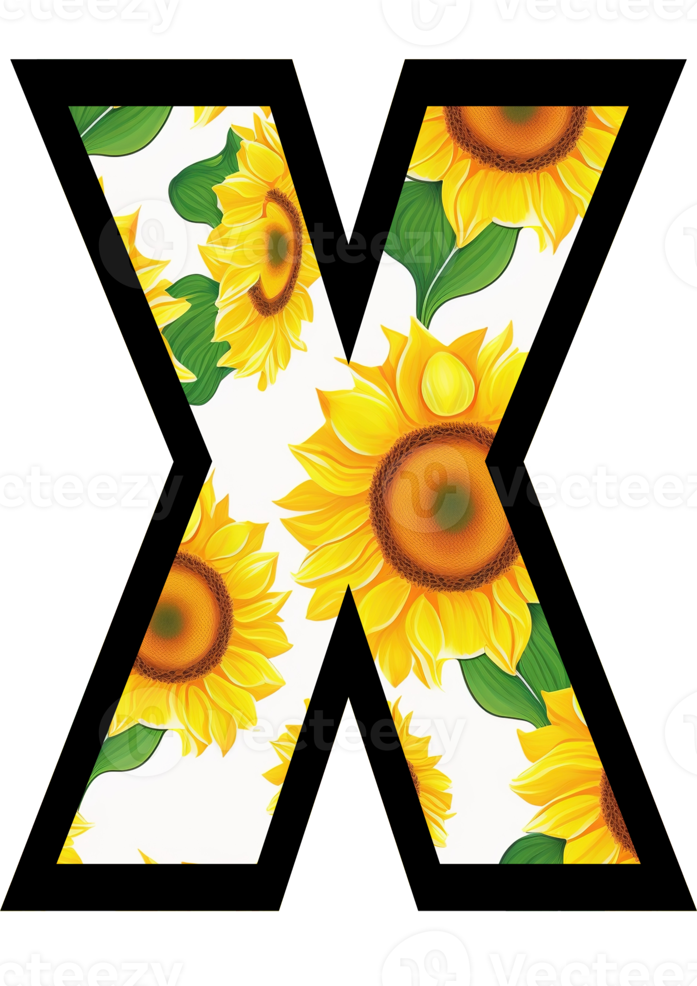 Free Sonnenblume Blumen Alphabet Brief X Mit Gelb Sonnenblume Muster Free Sonnenblume Blumen Alphabet Brief X Mit Gelb Sonnenblume Muster