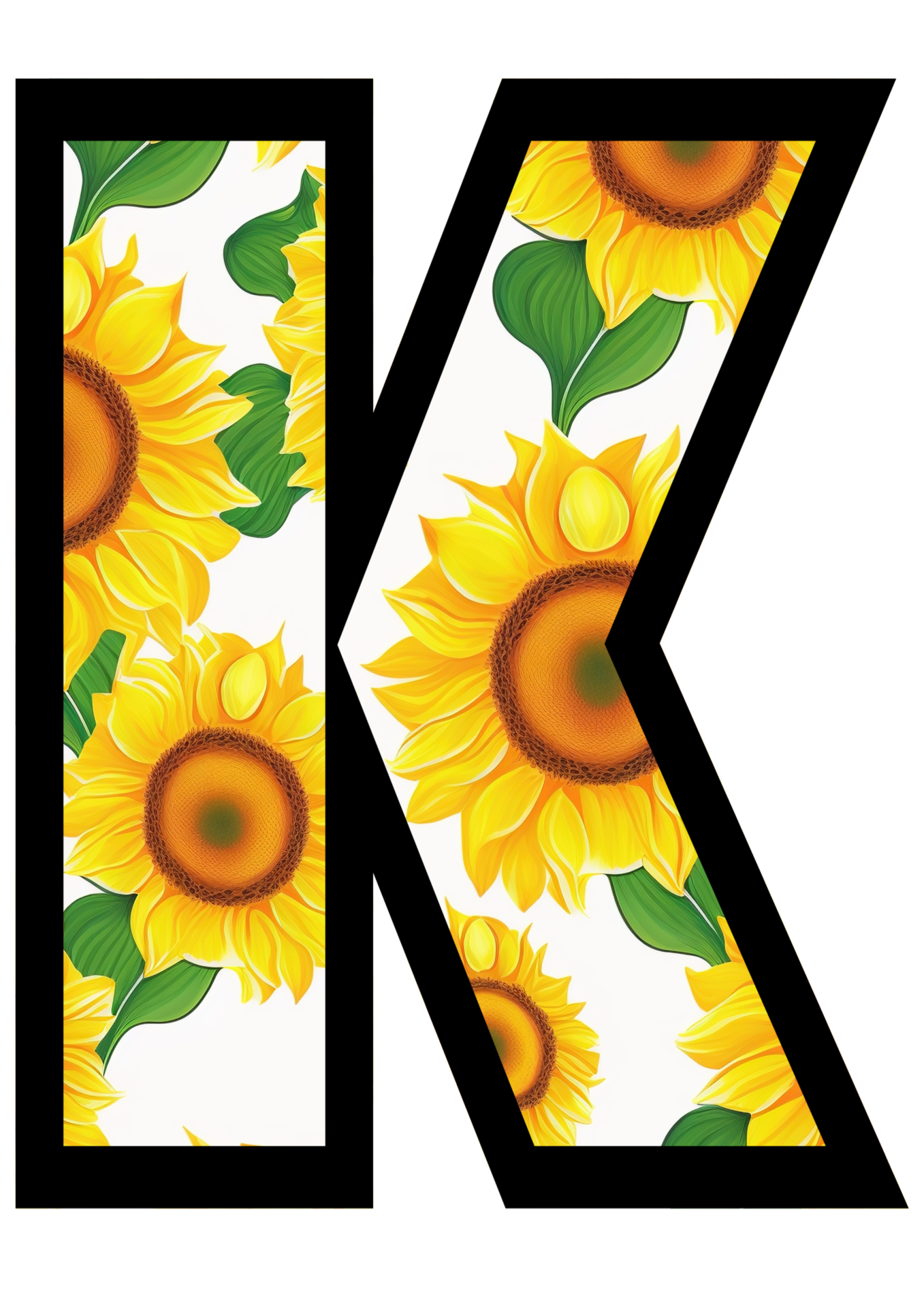 girasol floral alfabeto, letra k con amarillo girasol modelo 21106614 PNG girasol floral alfabeto, letra k con amarillo girasol modelo 21106614 PNG