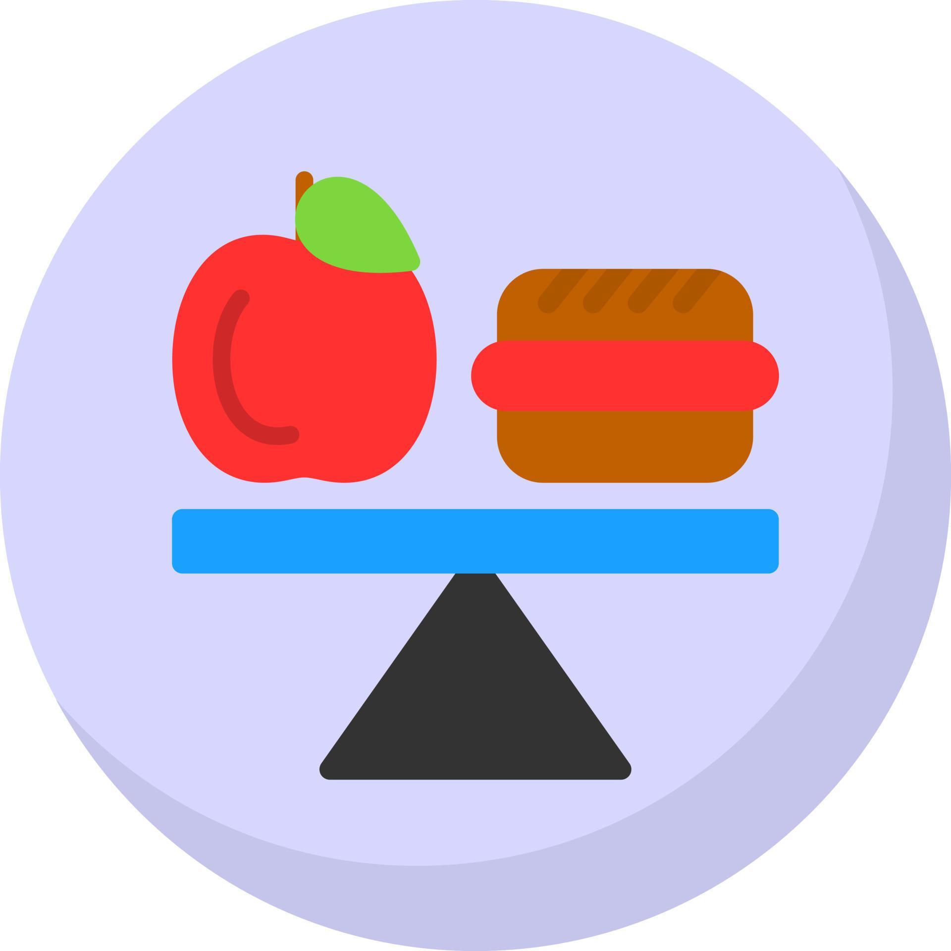 Balanced Diet Vector Icon Design 21108160 Vector Art at Vecteezy