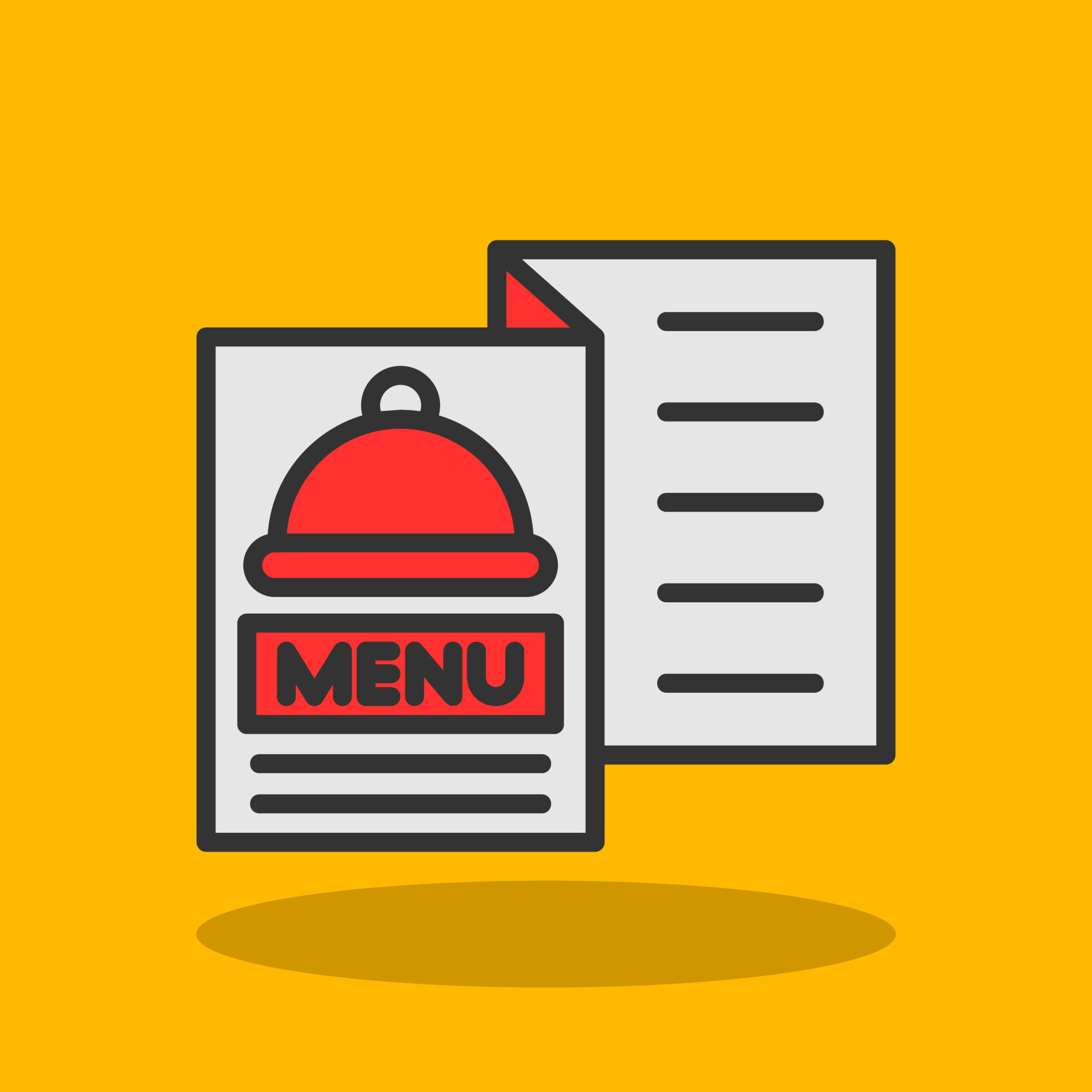 Menu Vector Icon Design 21108558 Vector Art at Vecteezy