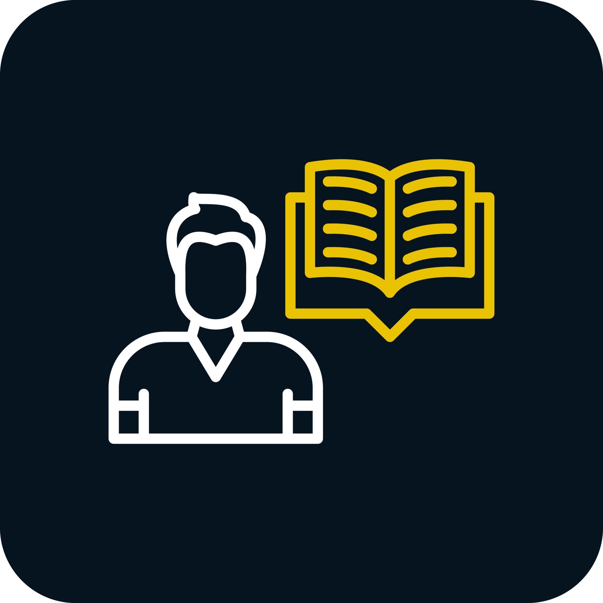 Learning Vector Icon Design 21109886 Vector Art at Vecteezy