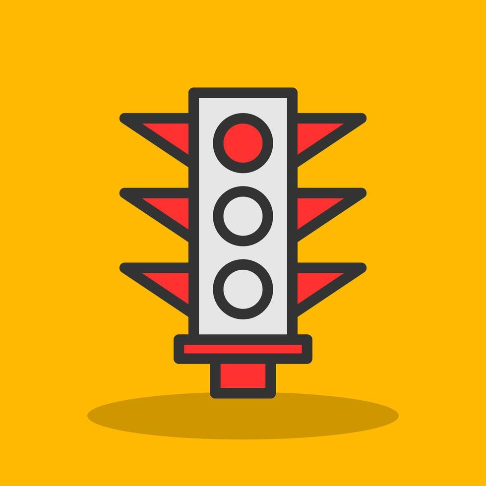 Traffic Signal Vector Icon Design 21110338 Vector Art At Vecteezy