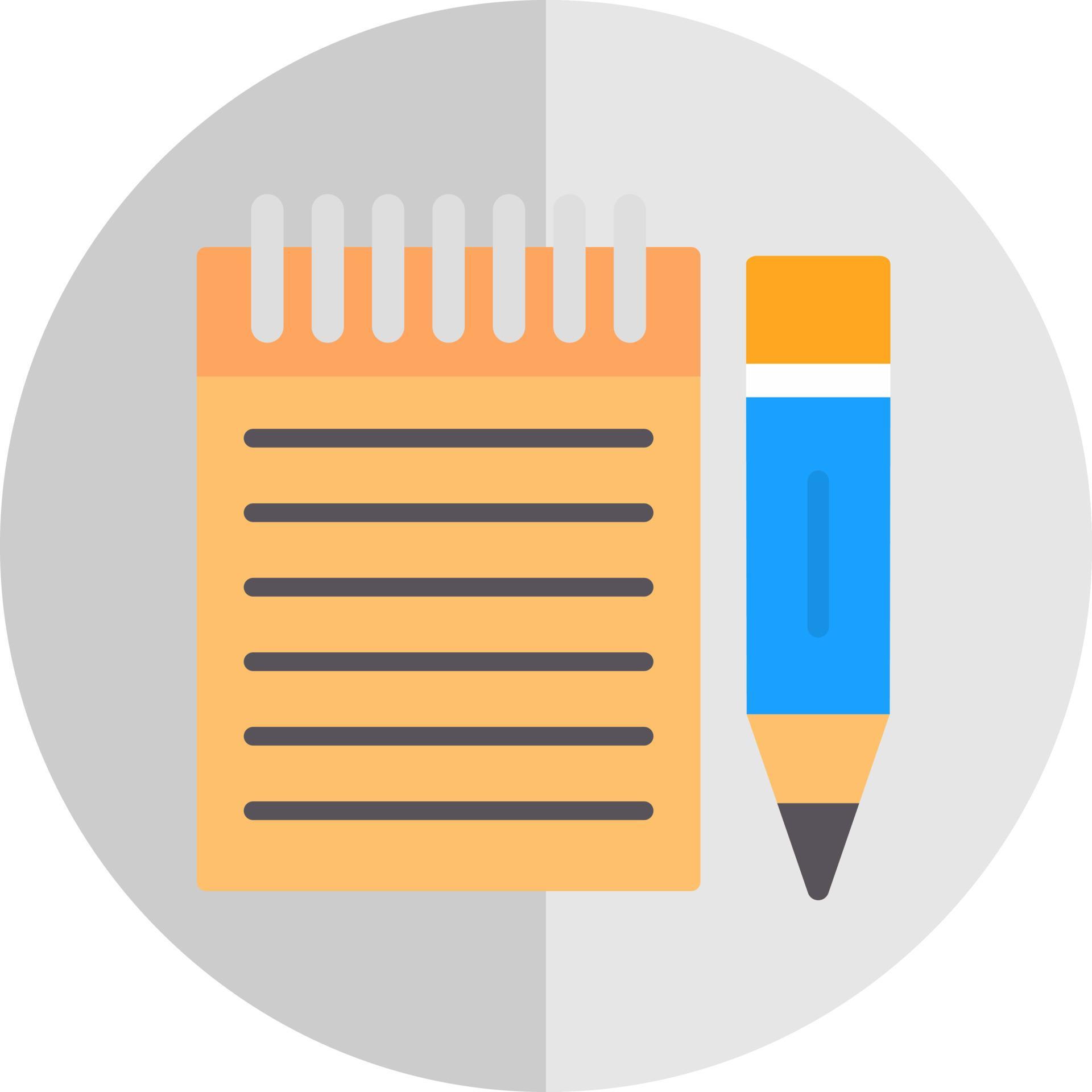 Notes Vector Icon Design 21112408 Vector Art at Vecteezy