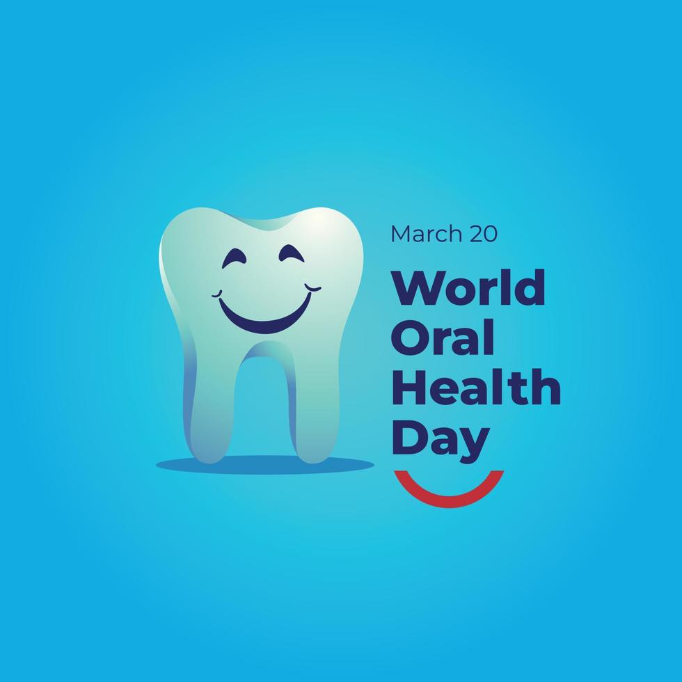 Vector Graphic Of World Oral Health Day Good For World Oral Health Day