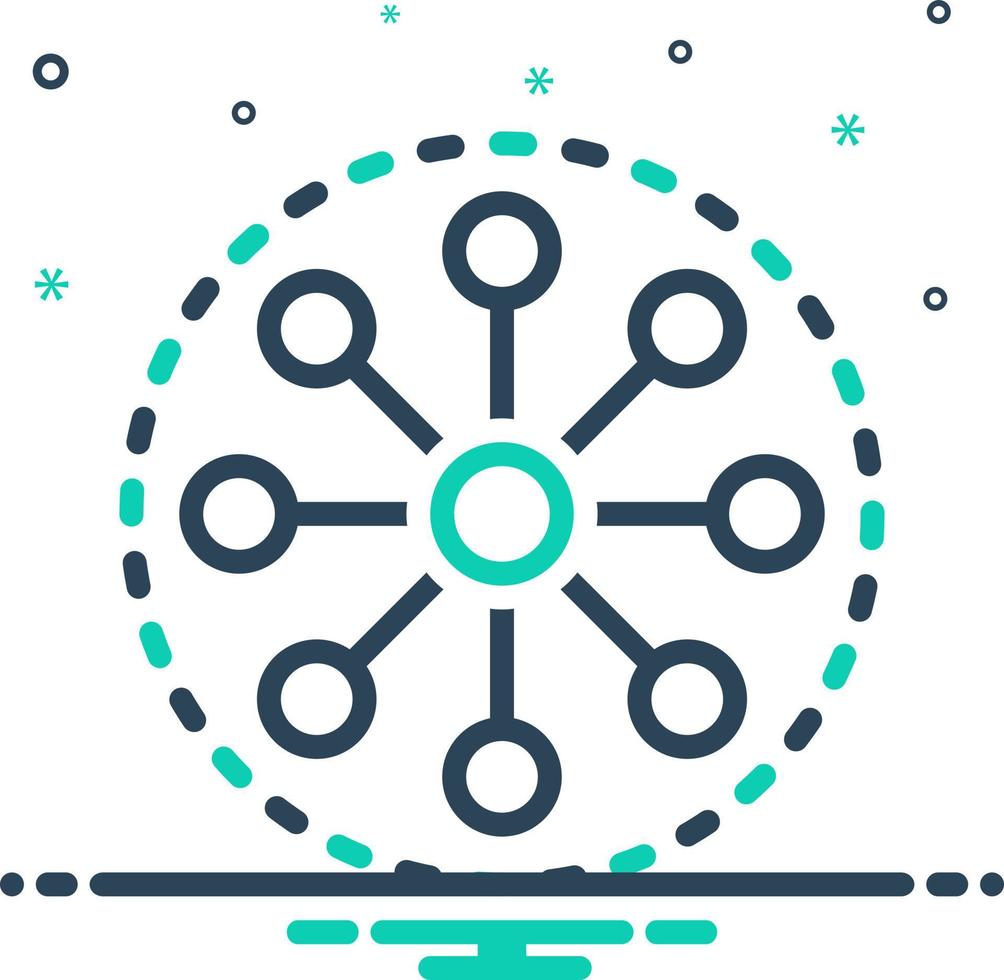 mix icon for clusters 21116553 Vector Art at Vecteezy