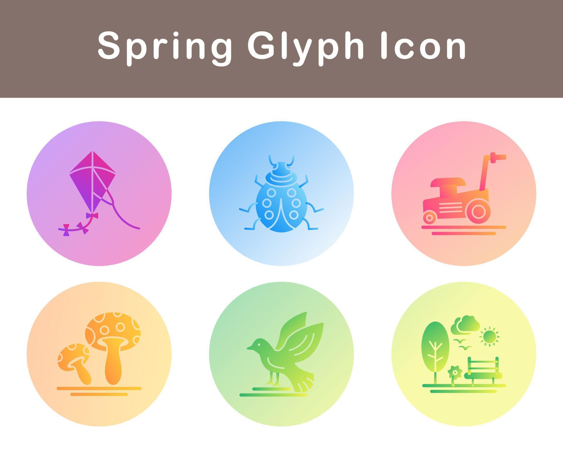 Spring Vector Icon Set 21122674 Vector Art at Vecteezy