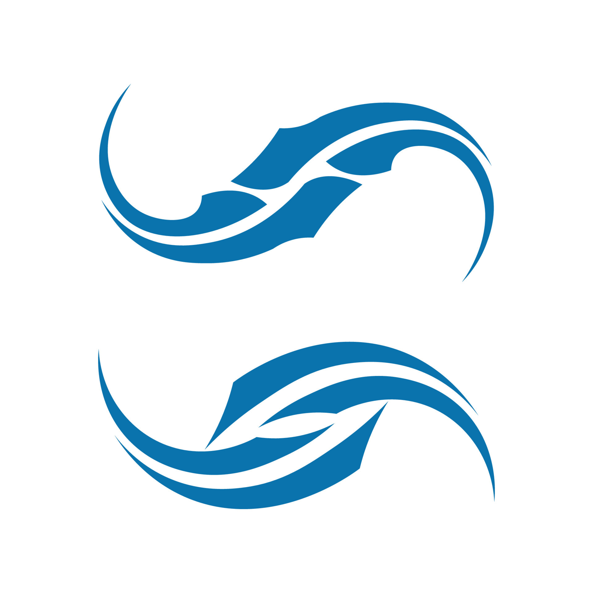 Water Splash Blue Color Circle Template On Black Background Vector
